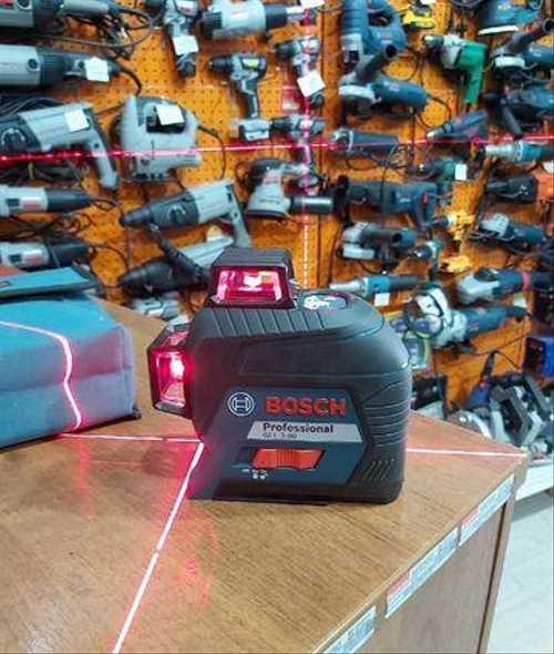 Лазерный уровень bosch GLL 3-80 Professional