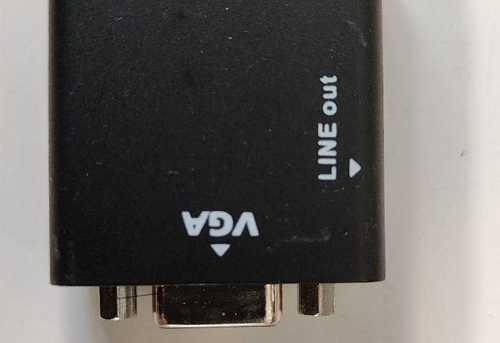 Адаптер mini hdmi / vga