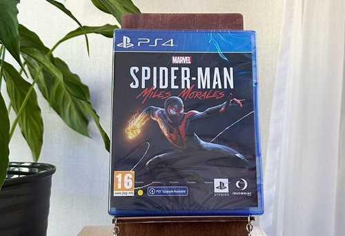 Новый Spider Man Майлз Моралес PS4/PS5 Диск