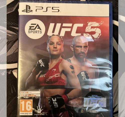 Диск EA sports UFC 5 PS5