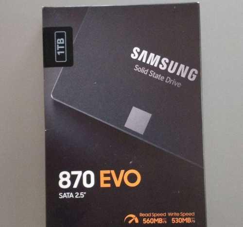 SSD Samsung 870 EVO MZ-77E1T0BW 1тб