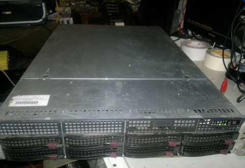 2U Supermicro CSE-825 /e5-2680v4 x2/256Gb/2x740W