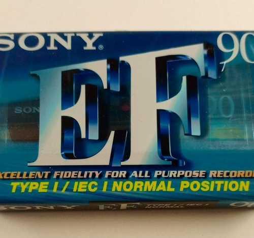 Аудиокассета Sony EF type 1 / Ice 1 normal 90