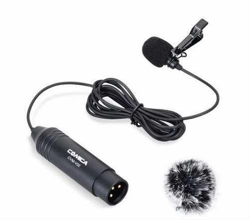 Петличный микрофон Comica CVM-V02O XLR