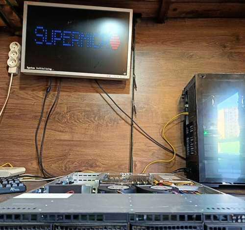 Сервер Supermicro 16ядер/32 потока 48Gb озу