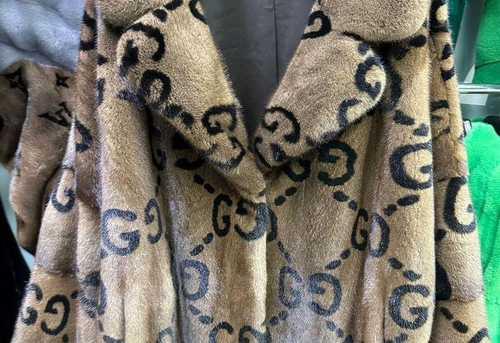 Шуба норковая Gucci 70см