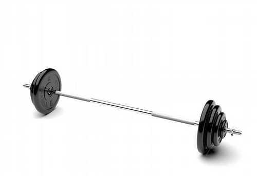 Штанга обрезиненная MB Barbell Atlet 70кг