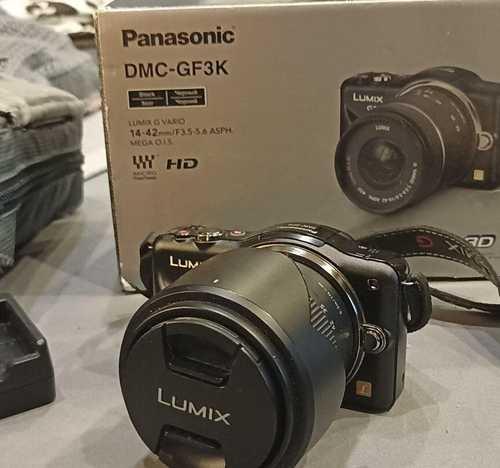 Фотоаппарат Panasonic lumix dmc-gf3k