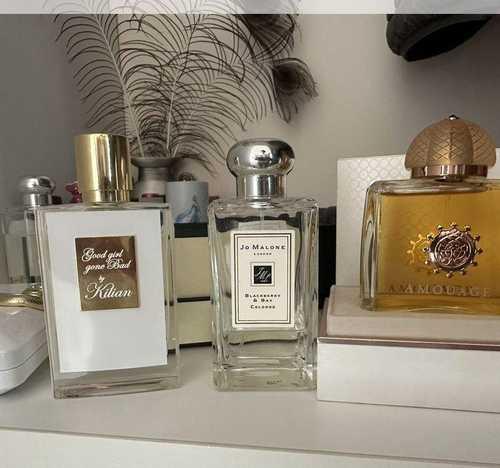 Духи amouage, kilian, jo malone