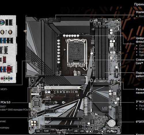 Материнская плата Z690 UD AX DDR5