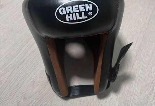 Боксерский шлем green hill М