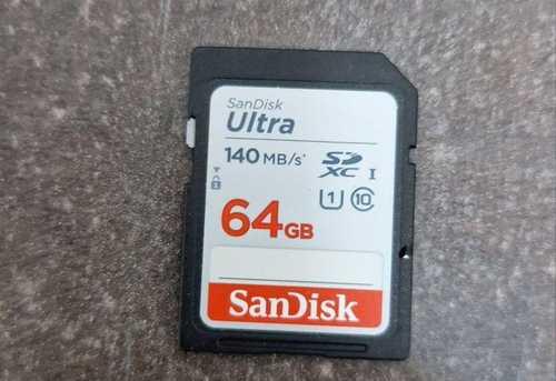 Карта памяти 64gb