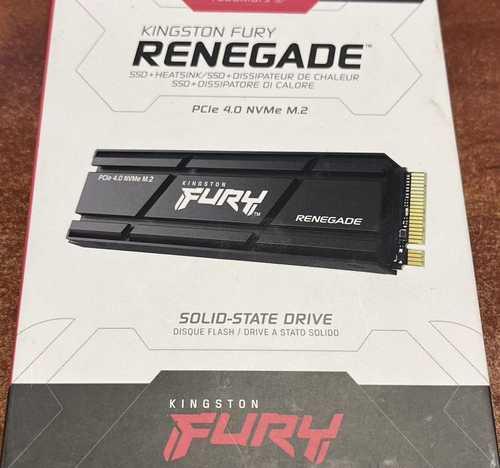 Накопитель Kingston SSD 2Tb PCIe 4.0 Fury Renegade