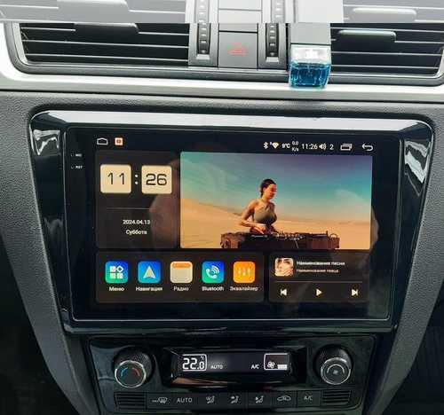 Магнитола Android на Skoda Rapid