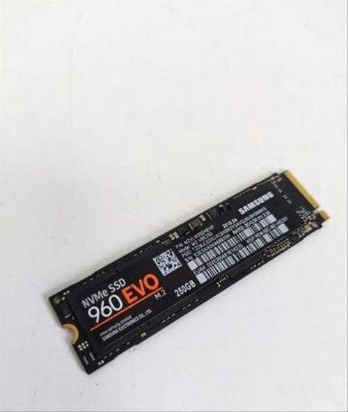 Диск SSD nvme M.2 Type 250GB Samsung 960 Evo (TR)