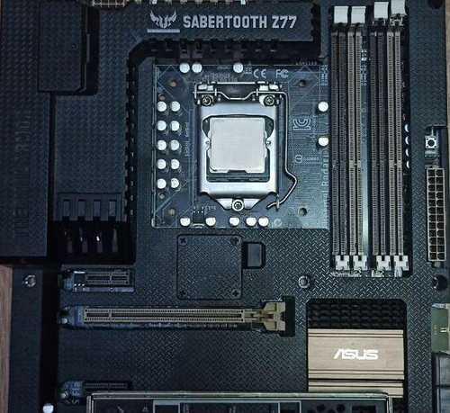 Материнская плата Asus sabertooth z77