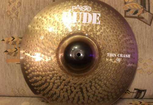 Paiste rude thin crash 16