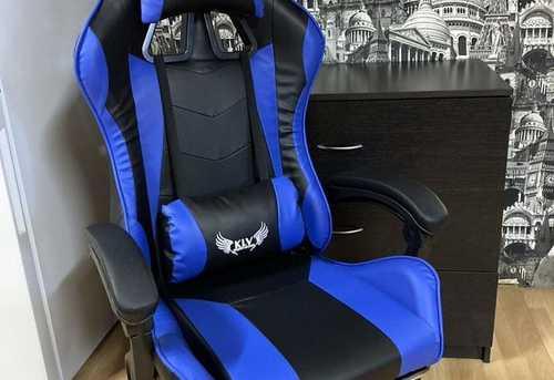 Компьютерное кресло с массажем DmO геймерское