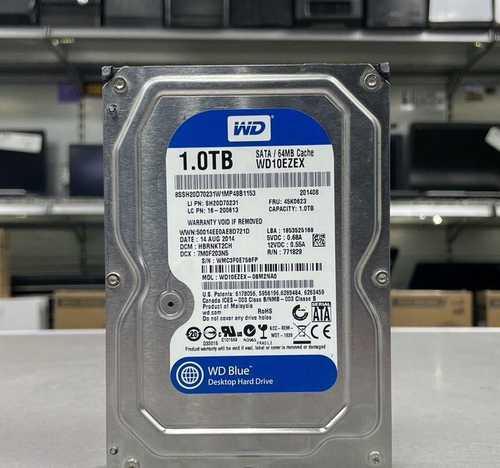 WD Caviar Blue, 1Tb, HDD, SATA III, 3.5"