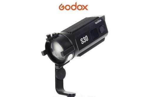 Осветитель Godox S30 фокусируемый с гарантией
