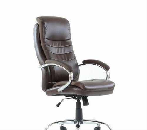Кресло FB K-58 для руководителя коричневая экокожа