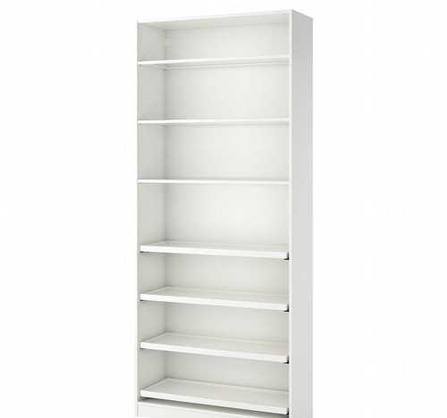 Гардероб IKEA Pax с угловым стеллажем