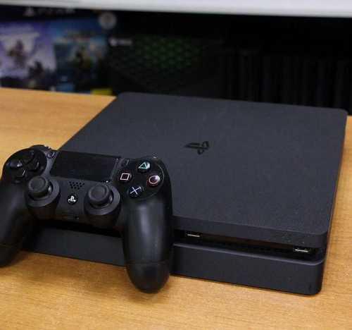Sony playstation 4 slim 1 tb с играми