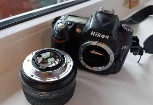 Nikon D90 + Sigma 30mm f/1.4