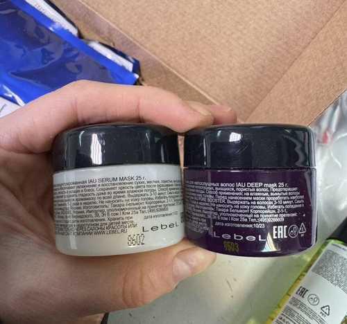 Lebel iau serum mask 25 мл и IAU deep mask