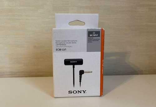 Петличный микрофон Sony Ecm-Lv1 LV1 EcmLv1 лв1