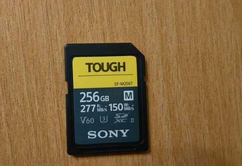 Карта памяти Sony Tough sdxc 256GB UHS-II U3 V60 R