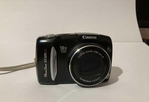 Фотоаппарат canon powershot sx120 is