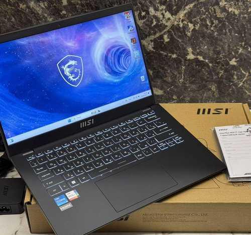 MSI 14" IPS FullHD I5-1235U/512GB SSD/8GB Ram