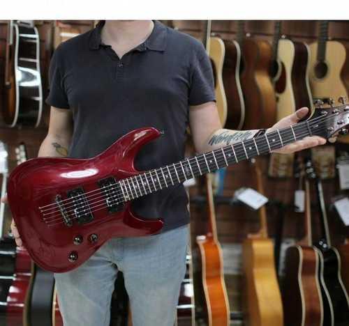 Schecter SGR C-1 M RED - электрогитара, цвет красн