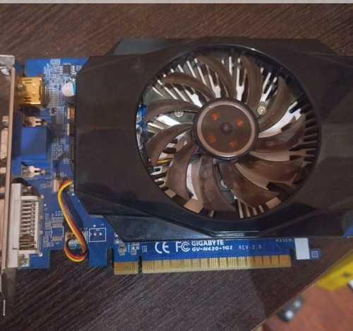 Видеокарта gigabyte geforce gt430