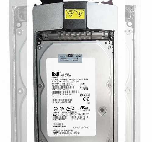 Жесткий диск HP BF07284961 72.8GB U320scsi 3.5"