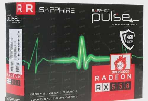 Новая видеокарта Sapphire AMD Radeon RX 550 4Gb
