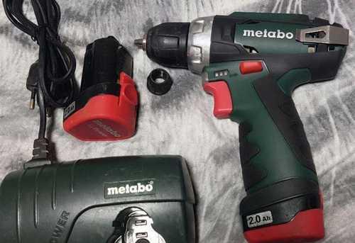 Шуруповерт metabo powermaxx bs