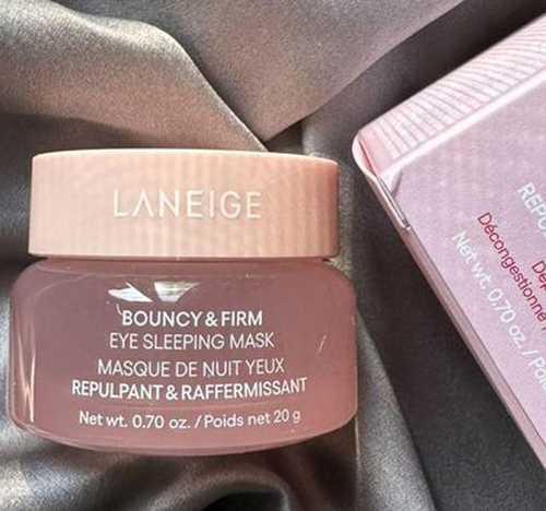 Новая ночная маска laneige Bouncy and Firm Eye