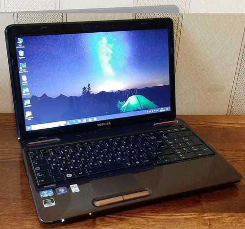 Toshiba 15.6" / Core i5 / SSD+HDD / 6гб / nvidia G