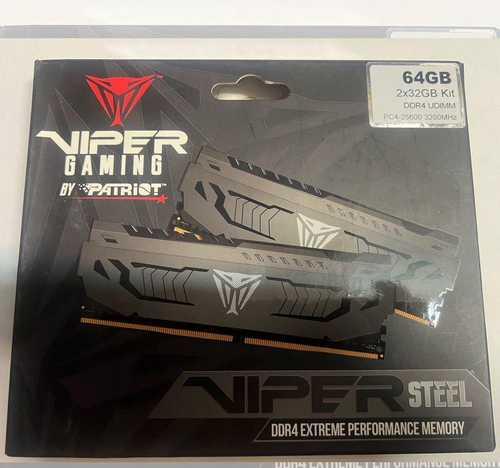 Оперативная память DDR4 64gb Patriot