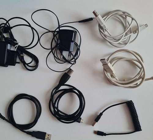 Зарядное устройство samsung/ кабели Mini/Micro Usb