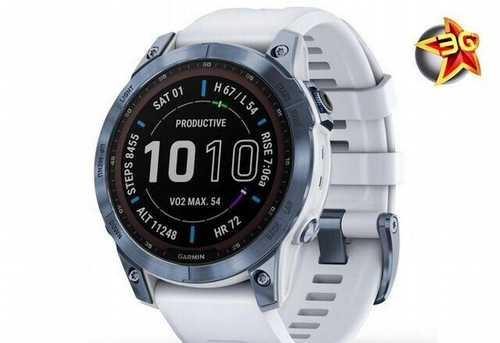 Часы Garmin Fenix 7 Sapphire Solar Blue