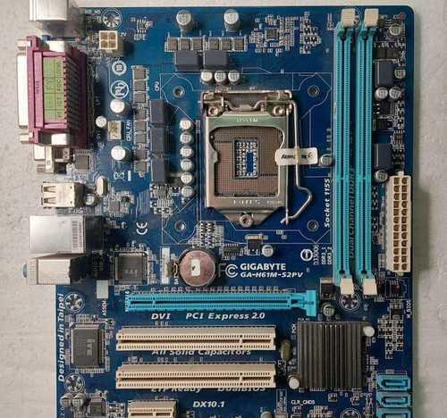 Socket LGA 1155 Gigabyte GA-H61M-S2PV