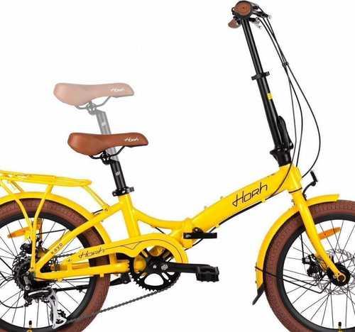 Велосипед horh kayo 20RD8D 20" (2024) Yellow