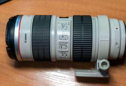 Объектив Canon 70-200 2.8 L IS USM