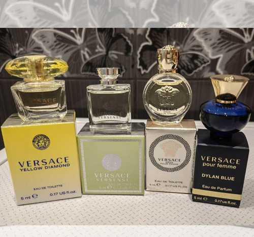 Versace миниатюры 5мл. Италия.Оригинал