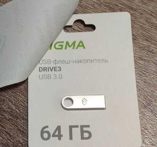 64Gb USB 3.0, гарантия 5 лет