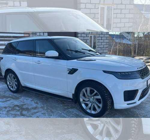 Пороги Range Rover Sport 13 