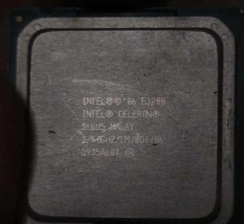 Процессор, 775 socket: intel celeron E3200